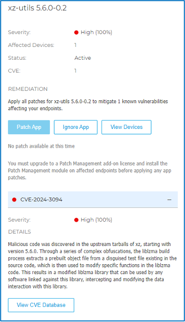 Technical Advisory: XZ Upstream Supply Chain Attack